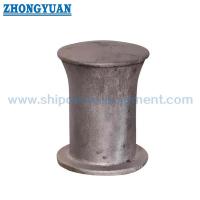 China Casting Steel Single Bitt Bollard ASTM A27-70-36 Ship Mooring Equipment for sale