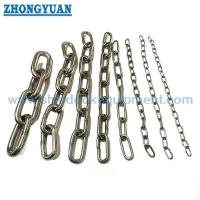 China 304 Stainless Steel Open Link Anchor Chain For Yacht Anchor And Anchor Chain for sale