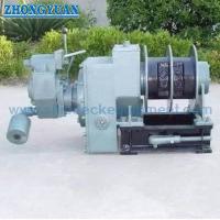 China 5-30kN Marine Pilot Ladder Winch ISO 7364 Pneumatic Split Drum Driven for sale