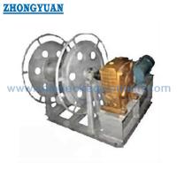 China 26–32mm Electric Steel Wire Rope Reel | Single Drum Marine Rope Storage for Ship Deck for sale