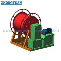 China 26–32mm Electric Steel Wire Rope Reel | Single Drum Marine Rope Storage for Ship Deck for sale