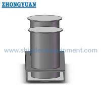 China GB/T 554 Type B Double Bitt Bollard with Insert Base Ship Towing Equipment for sale
