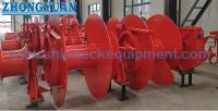 China Electric Hydraulic Mooring Winch Double Drum Single Warping End for sale