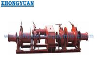 China 12.5–114mm Electric Anchor Windlass with Double Drum & Warping Head | Marine Anchor Handling System for sale