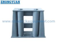 China 100–320mm Four Roller Universal Fairlead | CB/T 3062 Type B Multi-Directional Mooring Fairlead for Ship Deck for sale