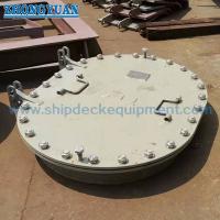 China JIS F 2304 Type A Raised Multi Bolt Oval Manhole Marine Outfitting for sale