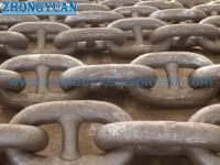 China Class Approval U1 U2 U3  Flash Butt Welded Stud Link Marine Anchor Chain for sale
