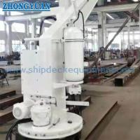 China 14kN Fixed Arm Slewing Type  Rescue Boat Davit Ship Life Saving Equipment for sale