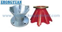 China Ship Galvanized Suction Bell Mouth Marine Pipe Fittings for sale