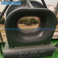 China Marine Bulwark Mooring Chock | Casting Steel Rope Guide with Smooth Radius Edge (CB34 Type A) for sale