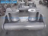 China Marine Two Roller Chock | How to Select Roller Chock for Ship Mooring for sale
