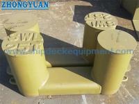 China NS 2584 Double Bitts Bollard Ship Towing Equipment for sale