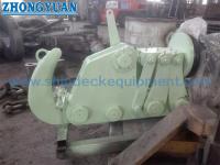 China Pneumatic Quick Release Disc Marine Towing Hook Ship Towing Equipment for sale