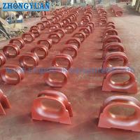 China ISO 13729 Type B Bulwark Mounted Casting Steel Closed Chock Ship Towing Equipment for sale