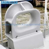China ISO 13729 Type A Deck Mounted Casting Steel Closed Mooring Chock Ship Towing Equipment for sale