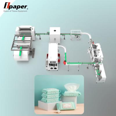 China 3520 KG Automatic Paper Cutting and Packaging Machine for Facial Tissue Manufacturing for sale