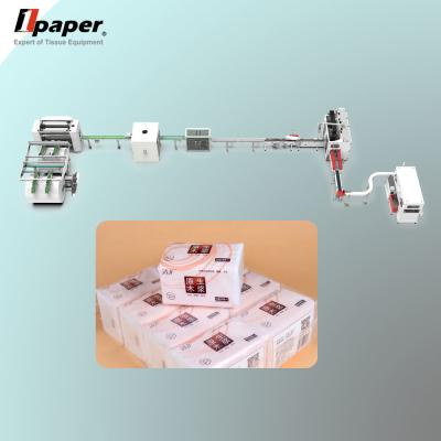China Small Size Toilet Paper Production Line with Packing Speed of ≤120 Boxes/Minute and Output for sale