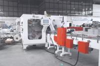 China Smart Sanitary Equipment 3500*1500*2000MM Automatic Sanitary Towel Pads Making Machine for sale