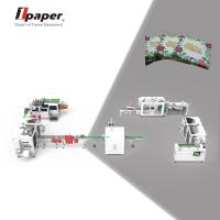 China Tissue Paper Cutting and Packing Machine for Fully Automatic Facial Tissue Wrapping Line for sale