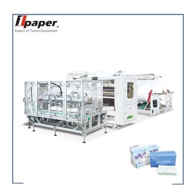 China 160-200L/min Air Consumption Production Line for Facial Tissue Machine Suppliers for sale