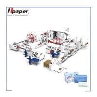 China 160-200L/min Air Consumption Tissue Folding Machine for Indian Toilet Paper Production for sale