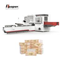 China 200 pcs/min Restaurant Table Cloth Paper Napkin Embossing Folding Perforating Making Machine for sale