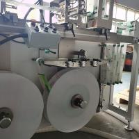 China 300-400g/m3 Carton Embossing Folding Perforating Machine for Restaurant Table Cloth for sale