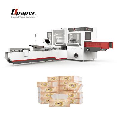 China Three-dimensional Packing Soft Drawn Facial Tissue Machine for Flexible Napkin Tissue for sale