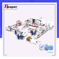China Fully Automatic Tissue Paper Making Machine with Packing Speed of ≤128bags/minute for sale