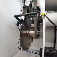 China 22.5KW Automatic Toilet Tissue Paper Maxi Roll Band Saw Cutting Machine for Products for sale