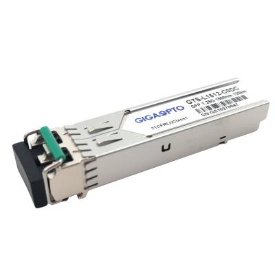 China SFP 1.25G 1000BASE-EZX 1550nm 120km SMF Optical Transceiver Duplex LC DOM Module for sale