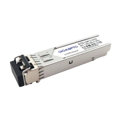 China 1.25G SFP Industrial Transceiver 1000BASE-SX 850nm 550m Duplex LC MMF DOM Module for sale