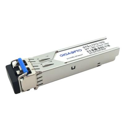 China 1.25G SFP 550m MMF/10km SMF 1310nm Industrial DOM LC Transceiver Module 1000BASE-LX/LH for sale