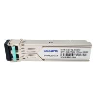 China Duplex SFP Transceiver Module  1.25G 1000BASE CWDM 1270 1610nm 120km  LC SMF DOM for sale