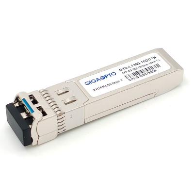 China 6G SDI SMPTE SFP 1310nm 10km SMF LC Single Transmitter Modules MSA for sale
