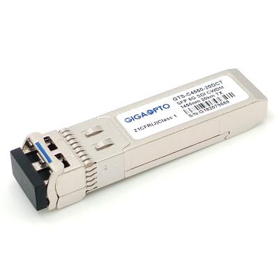 China 6G SDI Single Transmitter Module 1270nm-1450nm CWDM 20km LC DOM MSA for sale