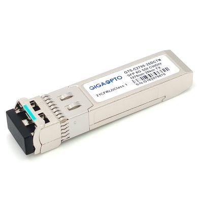China 6G SDI SMPTE CWDM SFP 1270nm-1450nm 20km SMF LC Single Transmitter Module Non-MSA for sale
