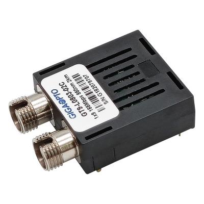 China 155Mbps 1x9 Optical Transceiver 2km MMF Duplex SC FC ST 850nm Transceiver LVPECL PECL for sale