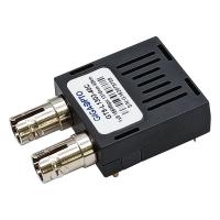 China LVPECL PECL 1x9 Optical Transceiver 155Mbps 40km 1310nm SMF Duplex SC FC ST Transceiver Module for sale