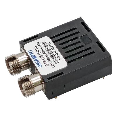 China 1.25Gbps 1x9 850nm MMF 550m Duplex SC/FC/ST Transceiver Module LVPECL PECL for sale