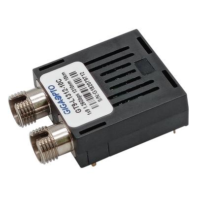 China 1.25Gbps Single Fiber 1x9 Optical Transceiver Module SMF 1310nm 10km Duplex SC FC ST LVPECL PECL for sale