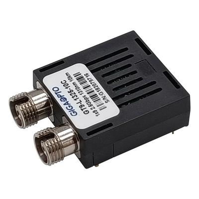 China 2.5Gbps 1x9 Optical Transceiver 1310nm 10km SMF Duplex SC FC ST LVPECL PECL Transceiver Module for sale