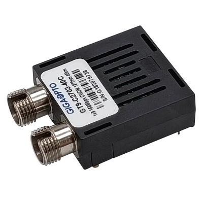 China 155Mbps 1x9 Optical Transceiver CWDM 1270nm 1610nm 40km Duplex SC ST FC SMF Transceiver Module for sale