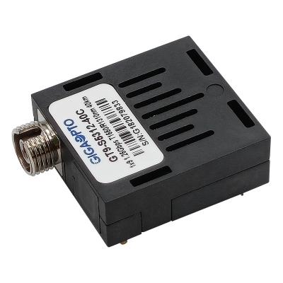 China 1.25Gbps 1x9 Transceiver Module BiDi TX1550nm RX1310nm SMF 40km SC FC ST Transceiver Module for sale