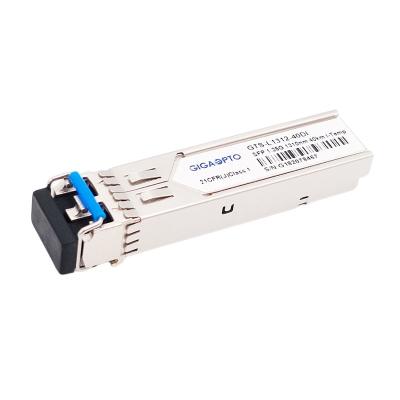 China 1.25G 1000BASE EX Industrial SFP Transceiver 1310nm 40km SMF Duplex LC DOM Module for sale