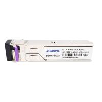 China 1.25G BiDi SFP Module 1000BASE BX TX1490nm RX1570nm 80km SMF DOM LC Transceiver Module for sale