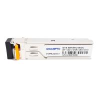 China 1000BASE BX 1.25G BiDi SFP Transceiver TX1570nm RX1490nm 80km LC SMF DOM for sale
