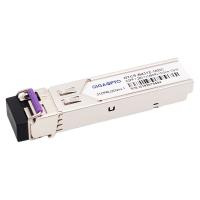 China 2 Channel 1000BASE BX BiDi SFP Optical Transceiver TX1490nm RX1310nm 10km SMF LC Module for sale