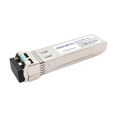 China 10Gbps SFP+ CWDM LR 1270 1610nm Optical Transceiver Module SMF 10km LC DOM for sale