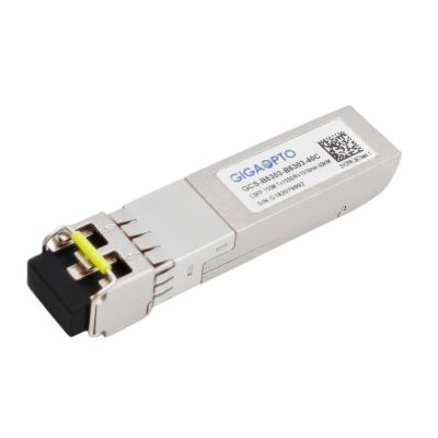 China 100BASE BX CSFP Dual BIDI 40km TX1550nm RX1310nm SM Transceiver LC DOM for sale